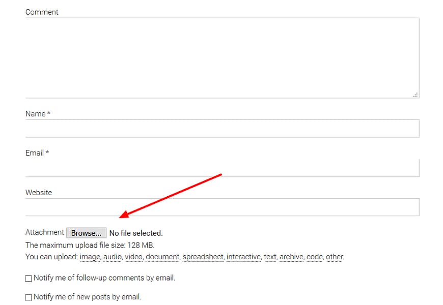 How to Let Users Upload Comment Images in WordPress (& Attachments Too)