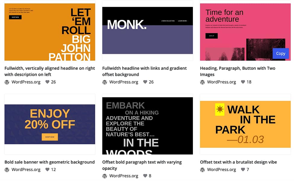 WordPress Block Patterns: What Are They? And How to Use Them