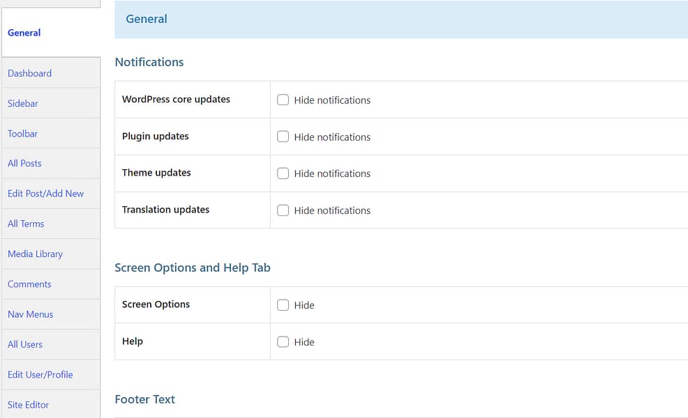 How to Customize WordPress Admin Interface
