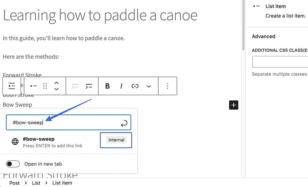 Anchor Links in WordPress: How to Use Them Correctly