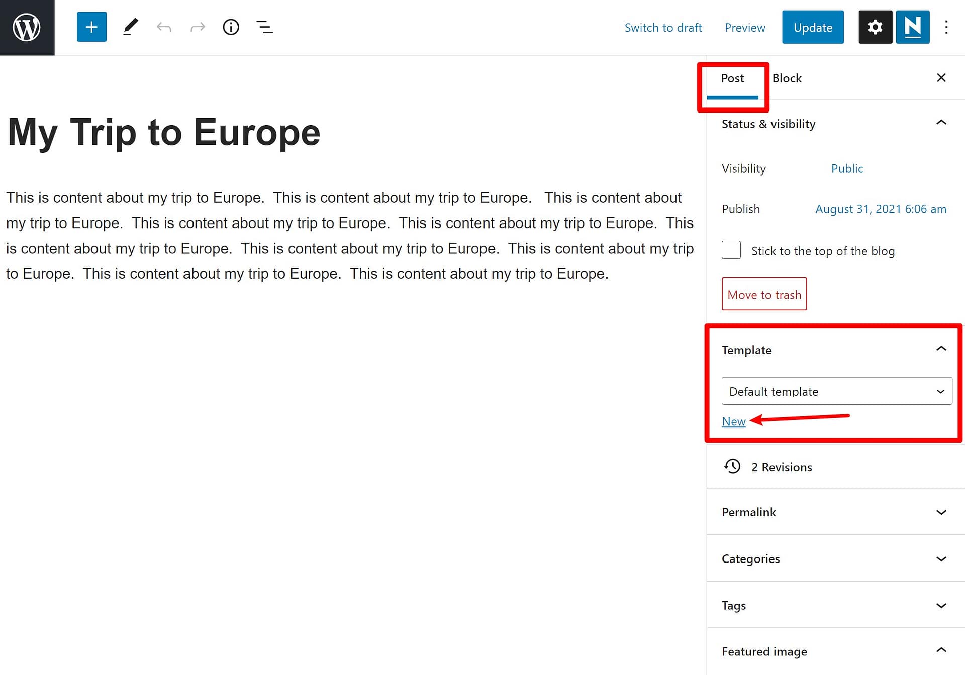 Beginner's Guide: Creating WordPress Post Templates Without Code