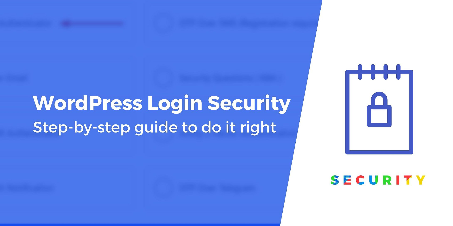WordPress Login Security: 5 Easy Steps to Secure Your Login Page
