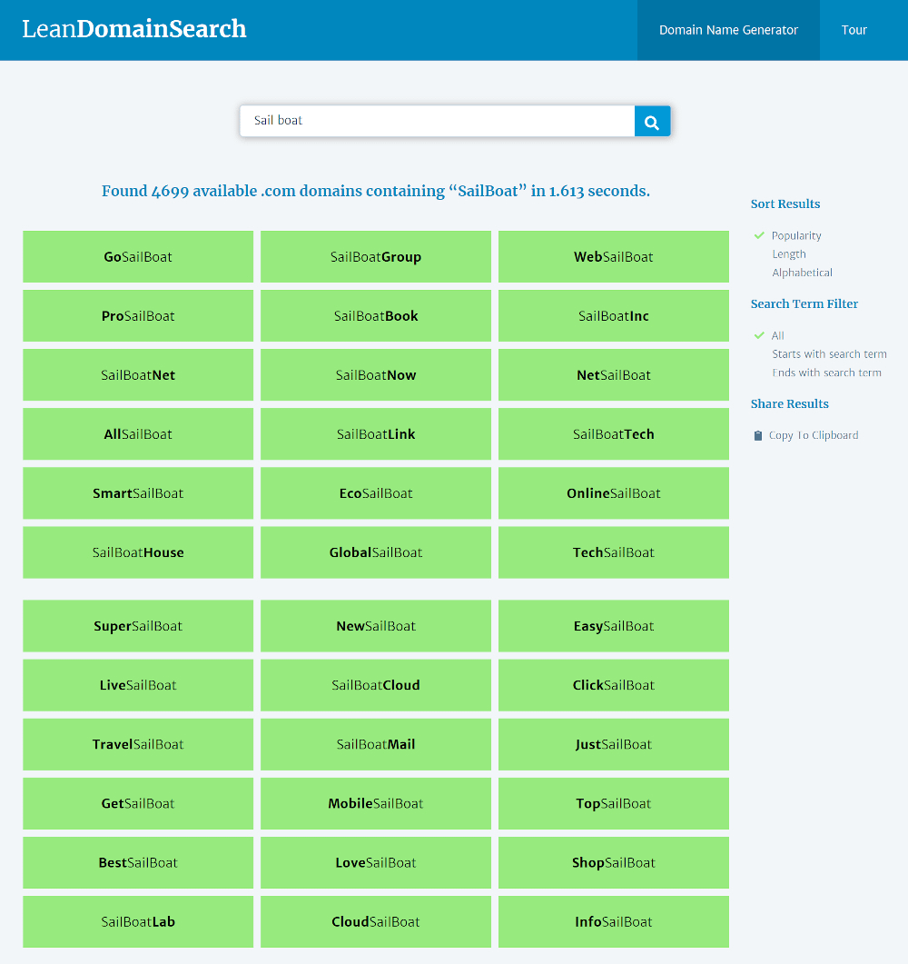 15 Best Domain Name Generators (Tested by Hand)