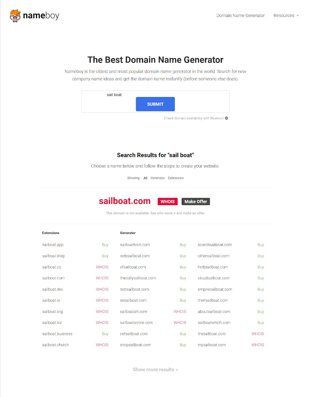 15 Best Domain Name Generators (Tested by Hand)