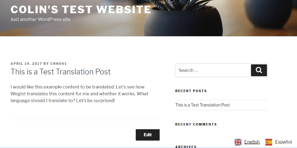 How to Automatically Translate WordPress (Using Weglot)