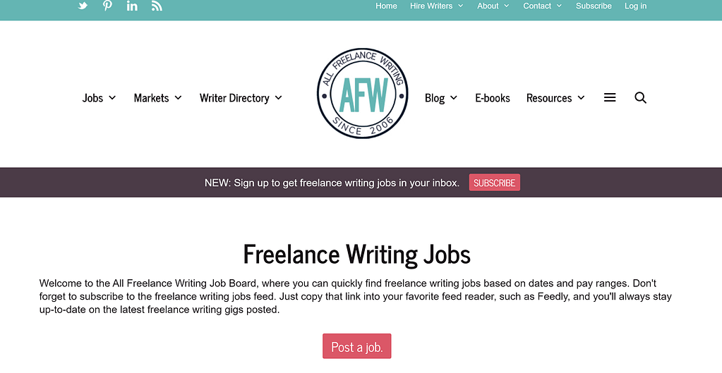 20 Best Freelance Writing Websites (For Employers and Writers)