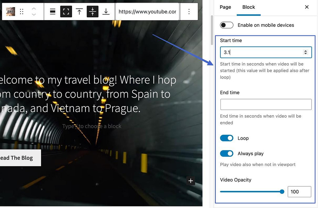 How to Add a Video Background to a WordPress Site