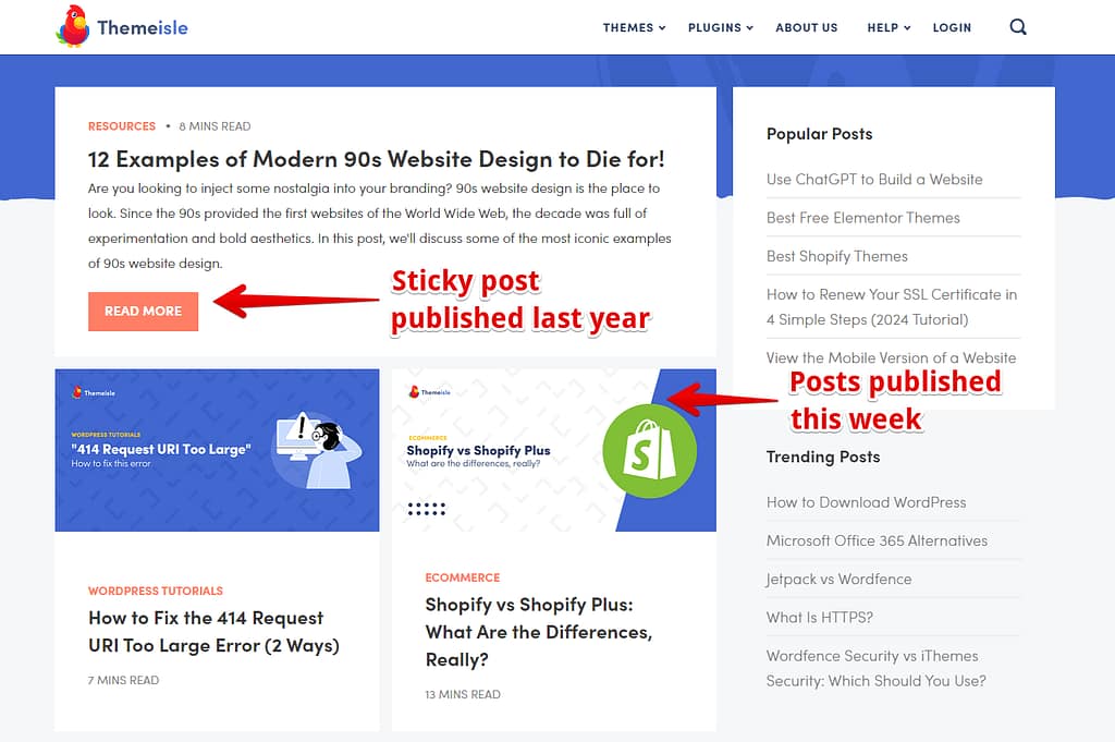 What Is a Sticky Post in WordPress?