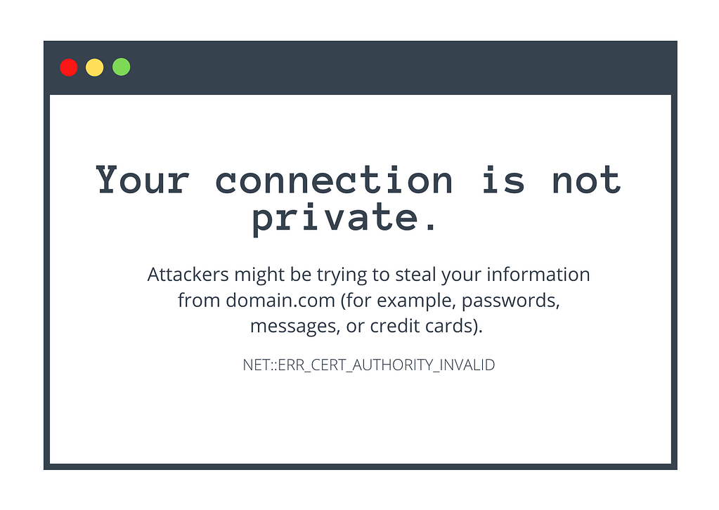 How to Fix 'This Connection Is Not Private' Error