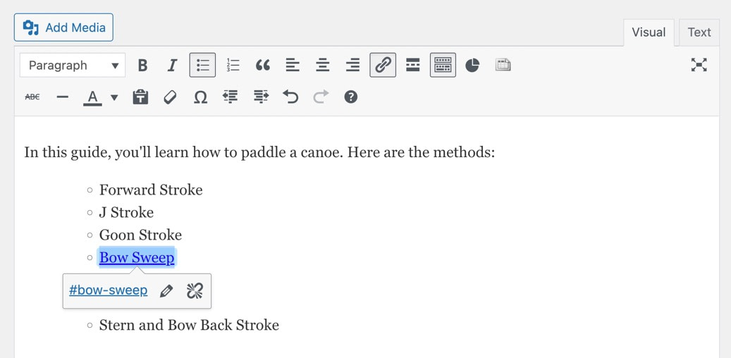 Anchor Links in WordPress: How to Use Them Correctly