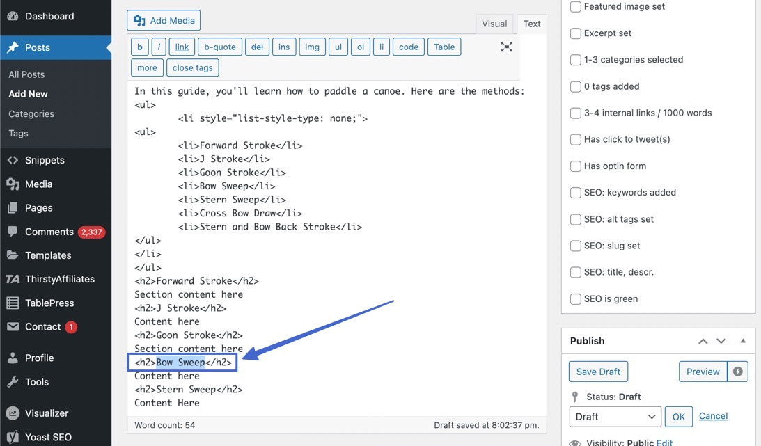 Anchor Links in WordPress: How to Use Them Correctly
