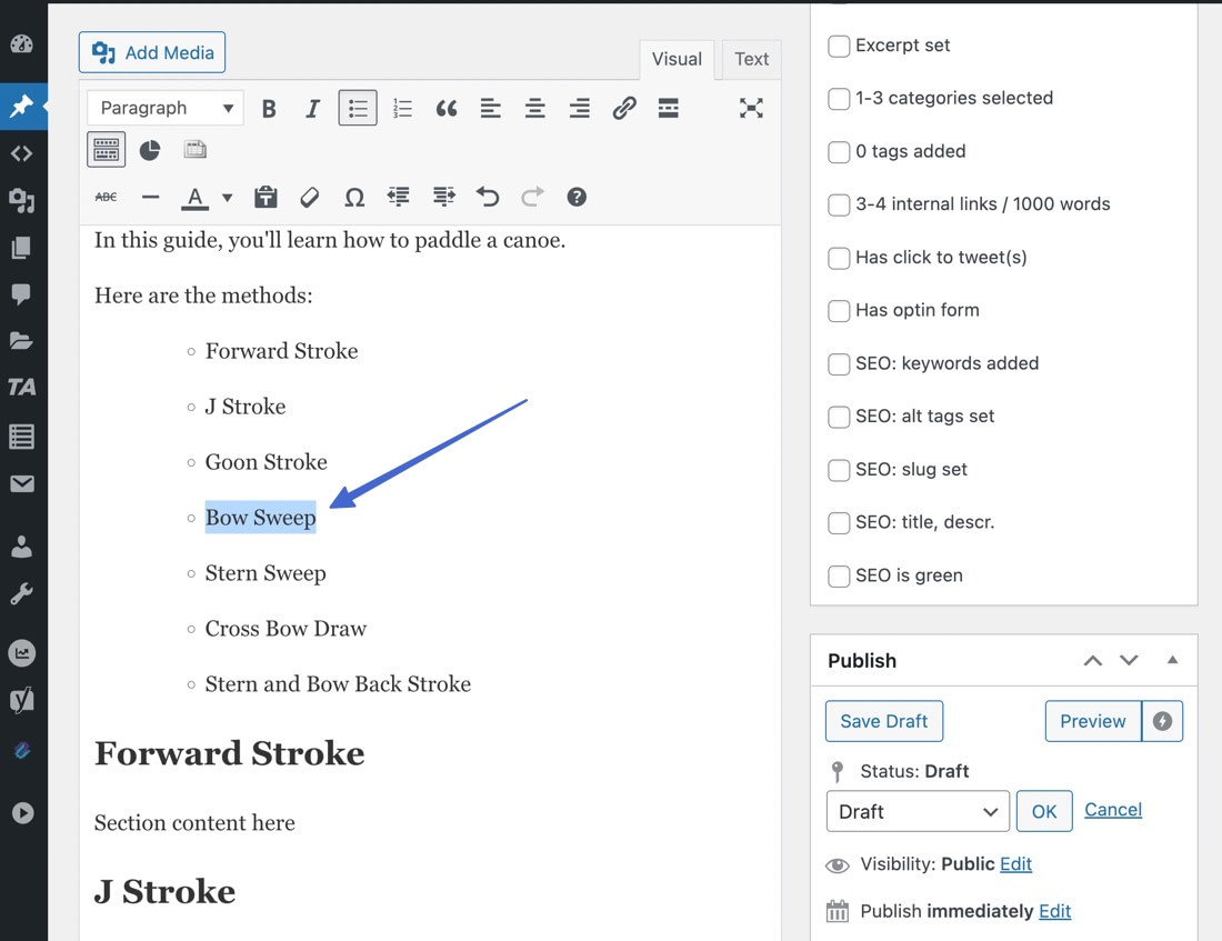 Anchor Links in WordPress: How to Use Them Correctly