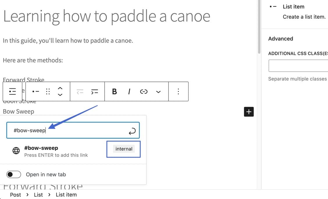 Anchor Links in WordPress: How to Use Them Correctly