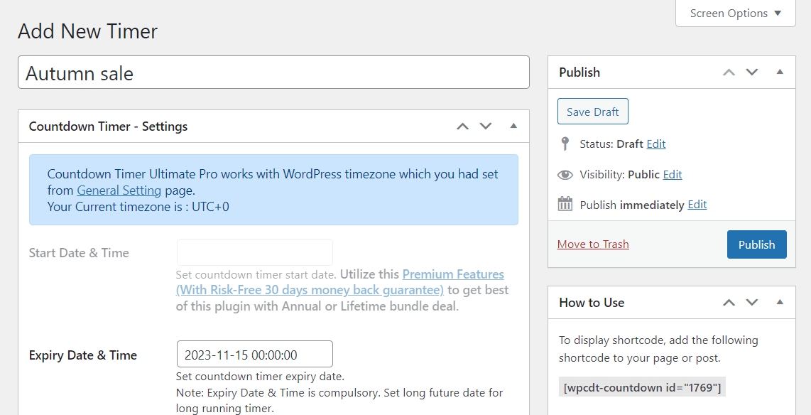 How to Easily Add a WordPress Countdown Timer to Your Website