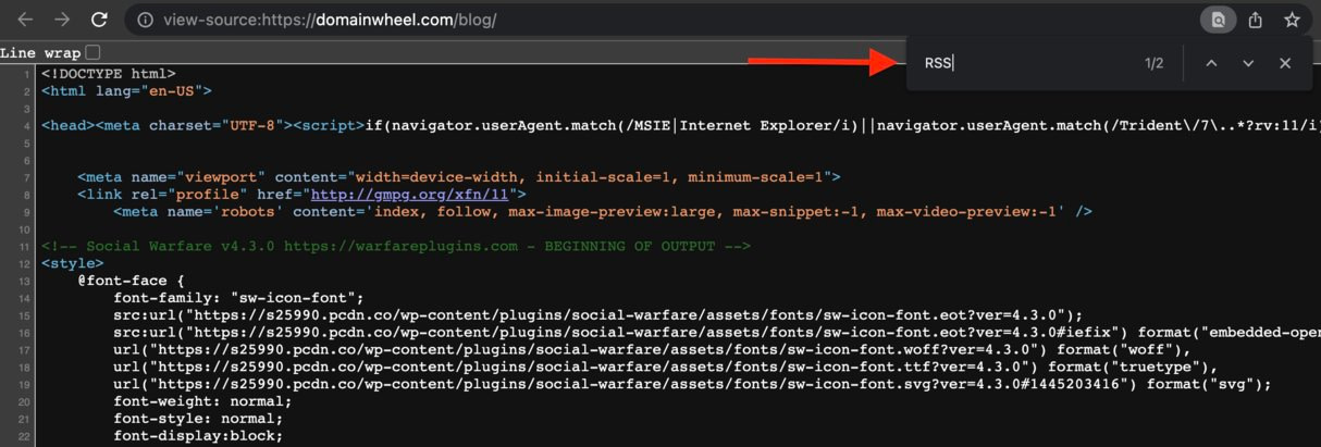 How to Find the RSS Feed of a Website (With Examples)
