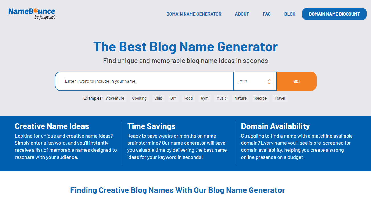 Best Blog Name Generator List: 8 Tools to Find Blog Name Ideas