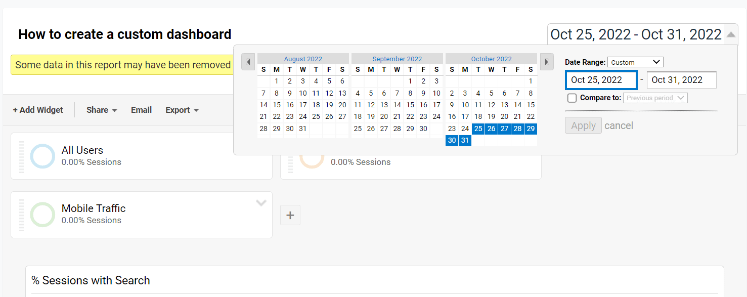 Why and How to Create Custom Google Analytics Dashboards