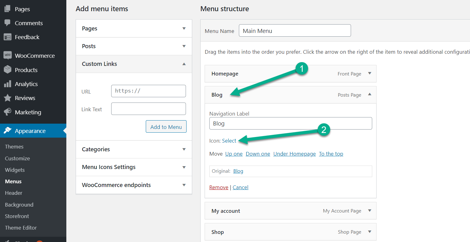 WordPress Menu Icons Tutorial: How to Add Them to Your Navigation