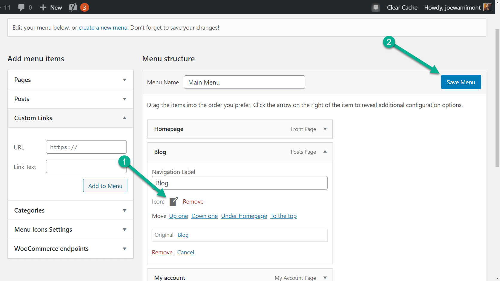 WordPress Menu Icons Tutorial: How to Add Them to Your Navigation
