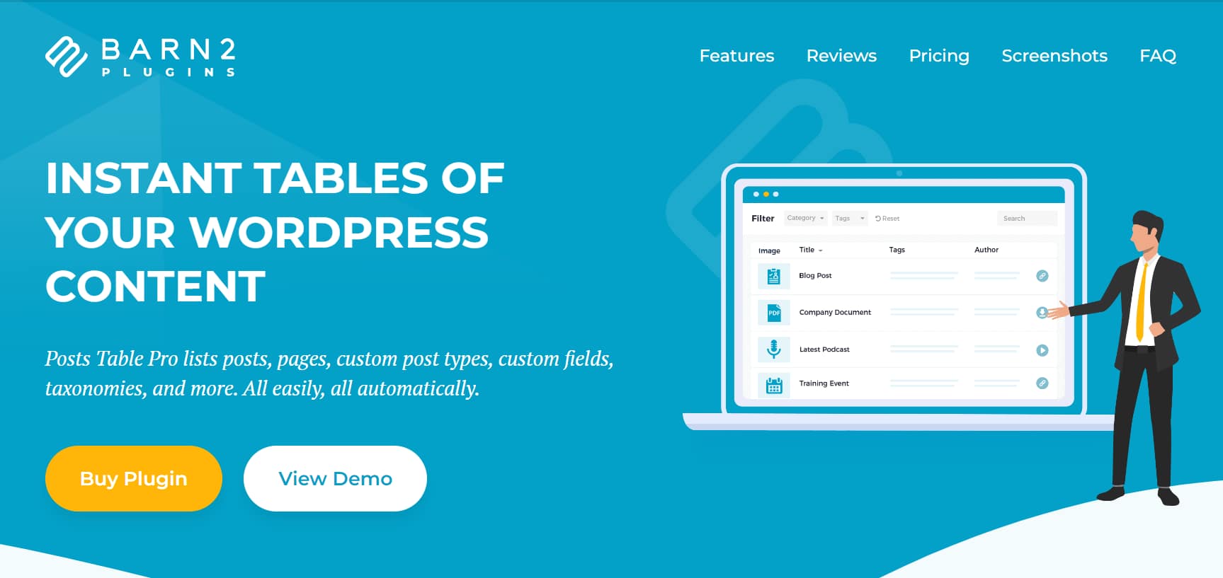 6 Best Free WordPress Table Plugins to Showcase Your Data (Compared)