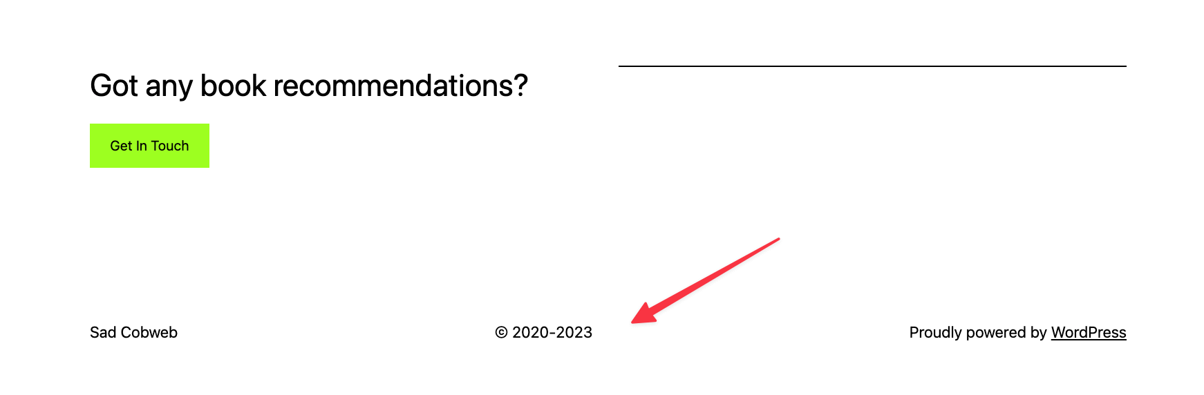 How to Add a Dynamic Copyright Date in WordPress Footer
