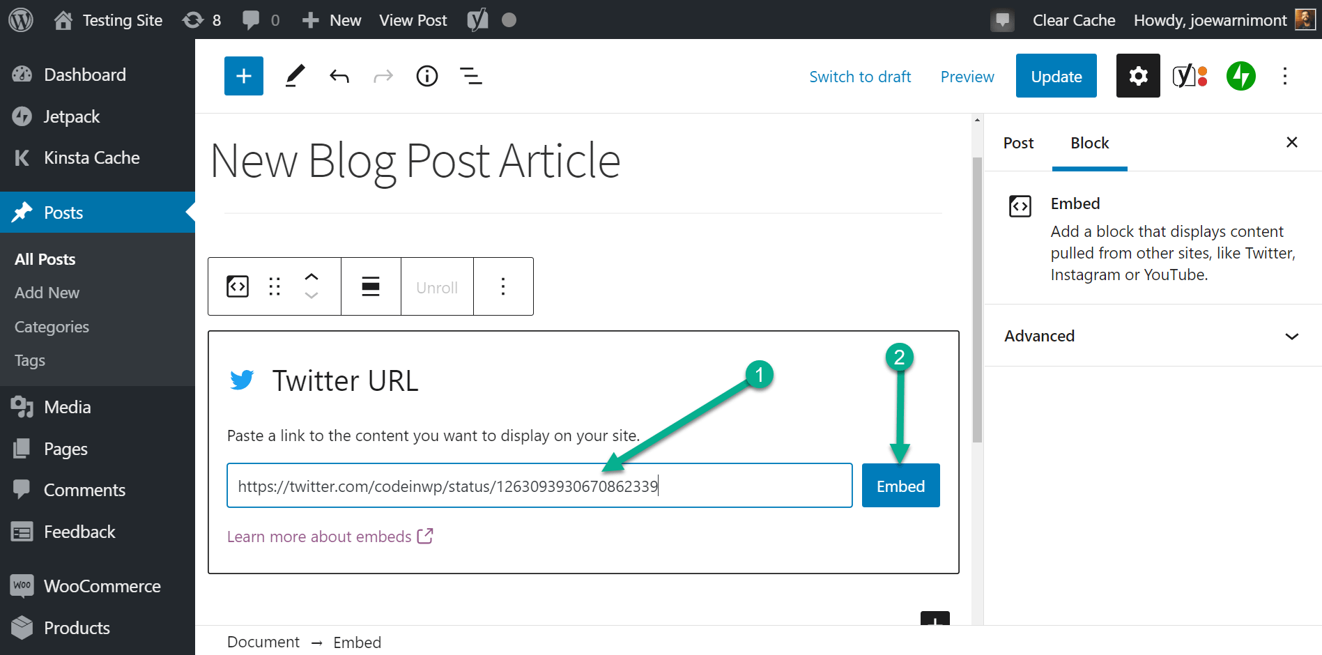 How to Embed Tweets in WordPress Without Code (Beginner's Guide)