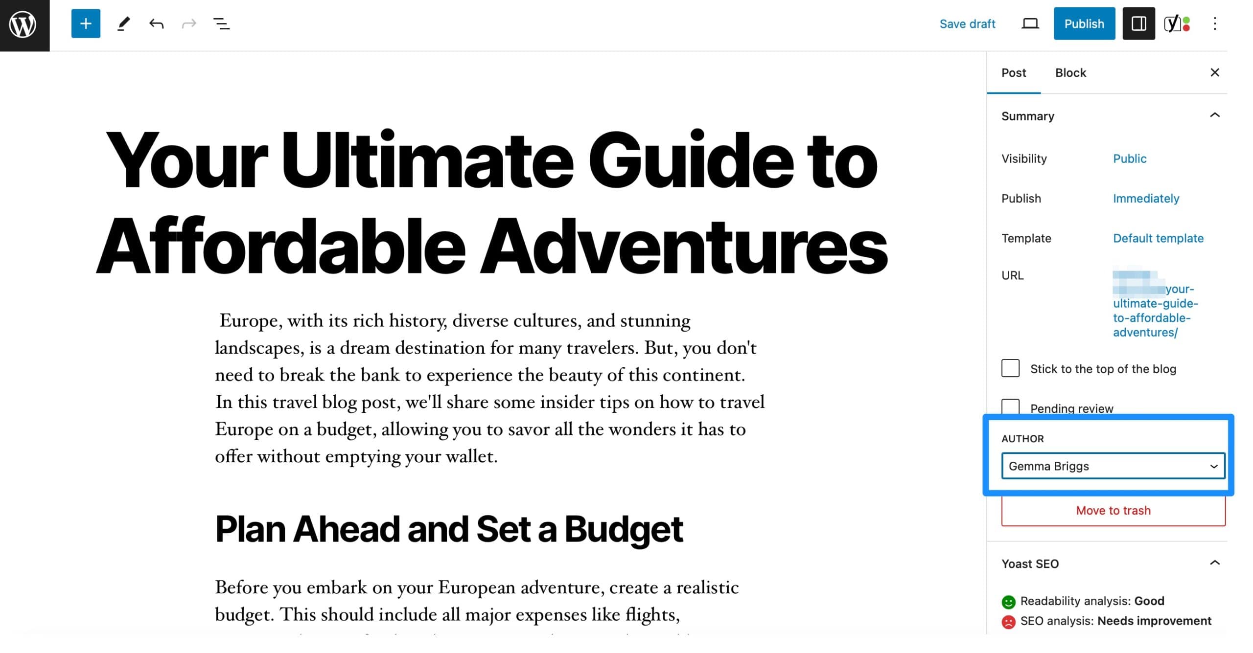 How to Change the Author in WordPress (5 Ways)