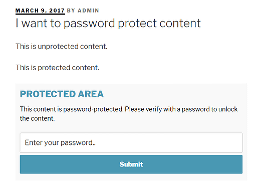 4 Different Ways to Password Protect WordPress