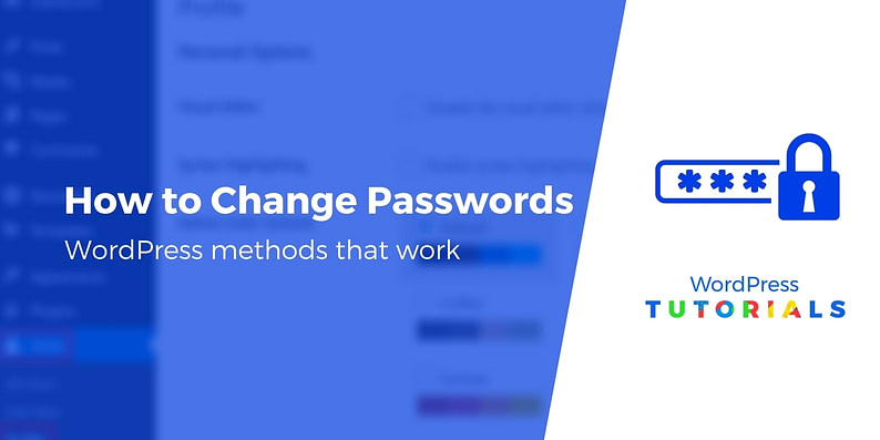 How to Change Password in WordPress: Step-by-Step Guide
