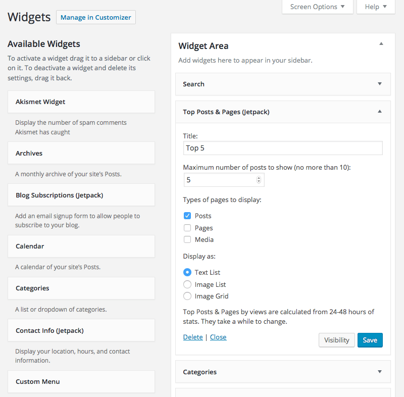 How to Show Popular Posts in the WordPress Sidebar