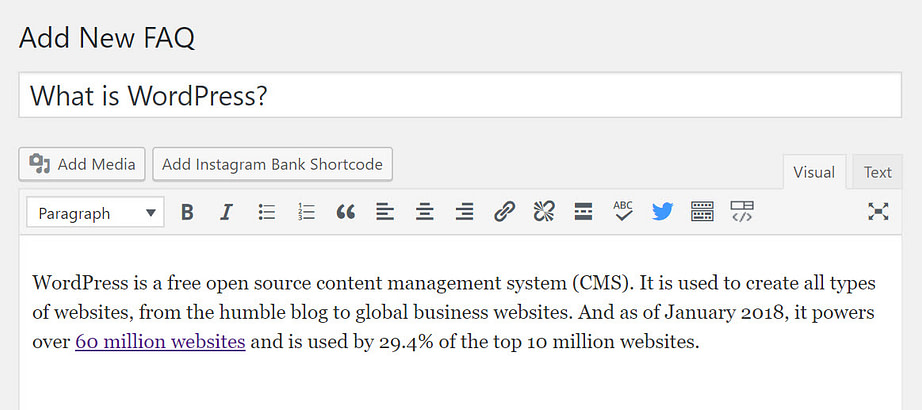 WordPress FAQ: How to Add an FAQ Section to Your Site