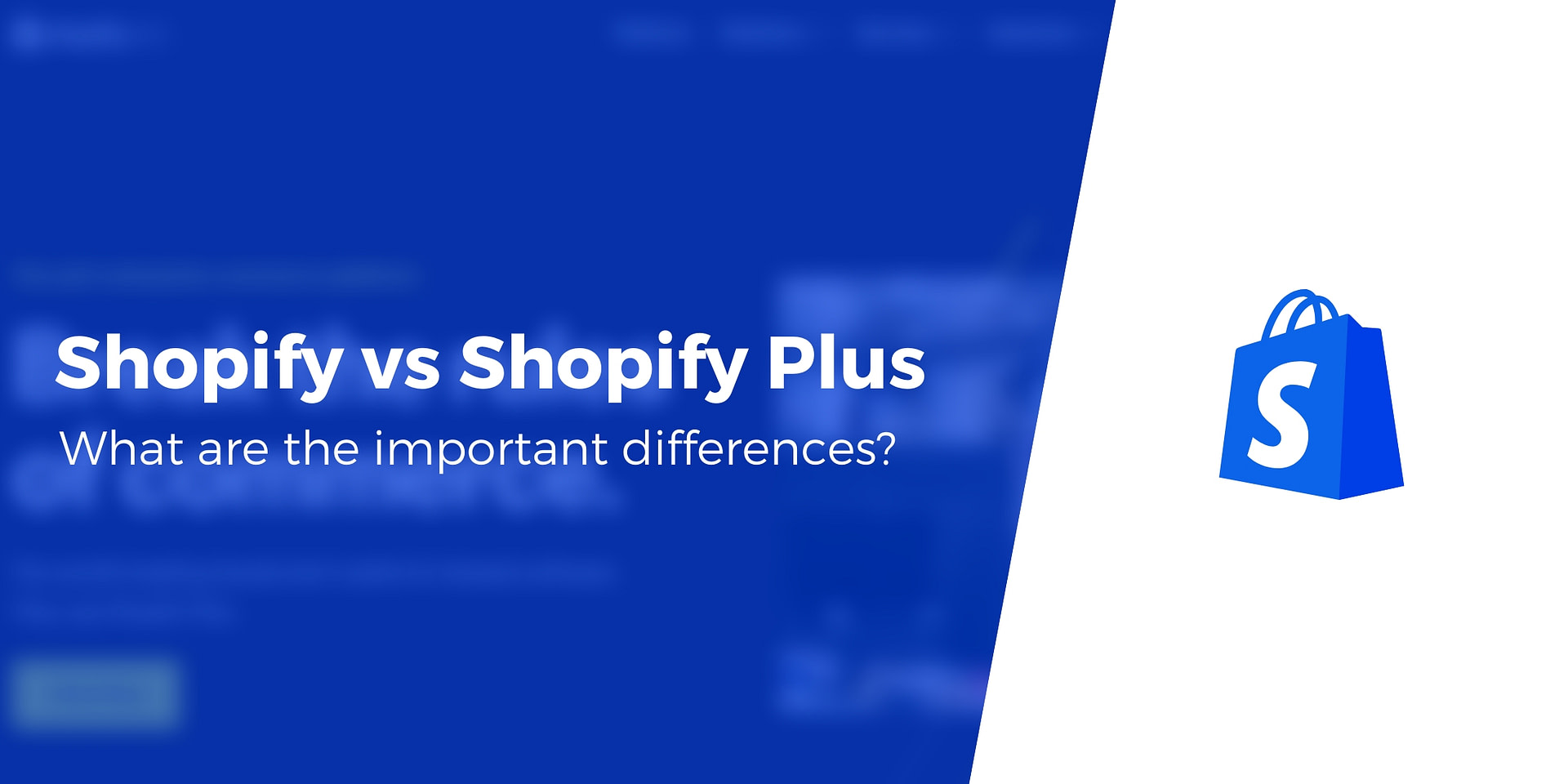 Shopify vs Shopify Plus: 13 Key Differences Between the Two (2023) Shopify vs Shopify Plus: 13 Key Differences Between the Two (2023)