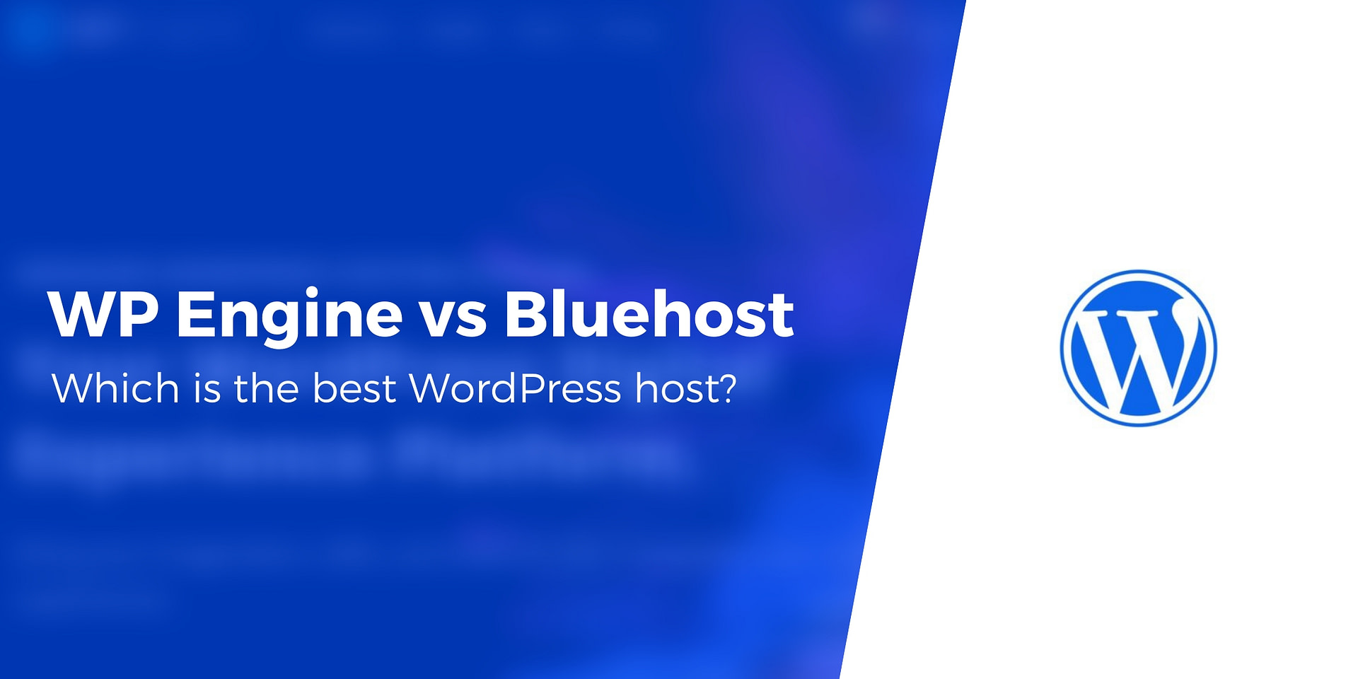 Wp Engine Vs Bluehost 2021 Which Is The Best Host For Wordpress