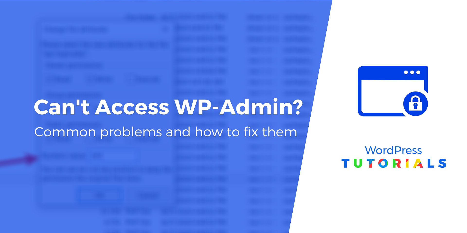 Can t Access WP Admin 9 Solutions That Always Work