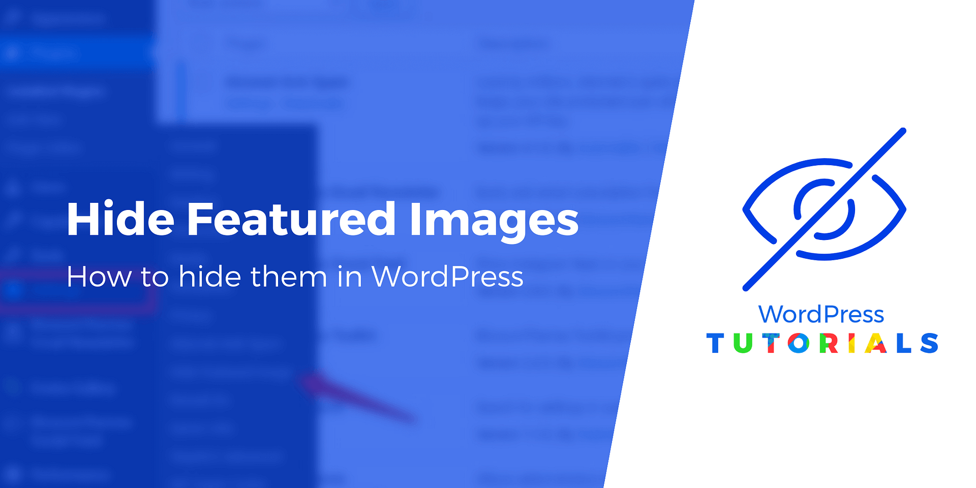 How To Hide Featured Image In WordPress 4 Easy Methods 