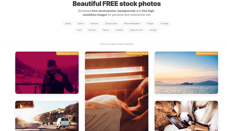 20+ Places to Get Free Stock Photos for Social Media