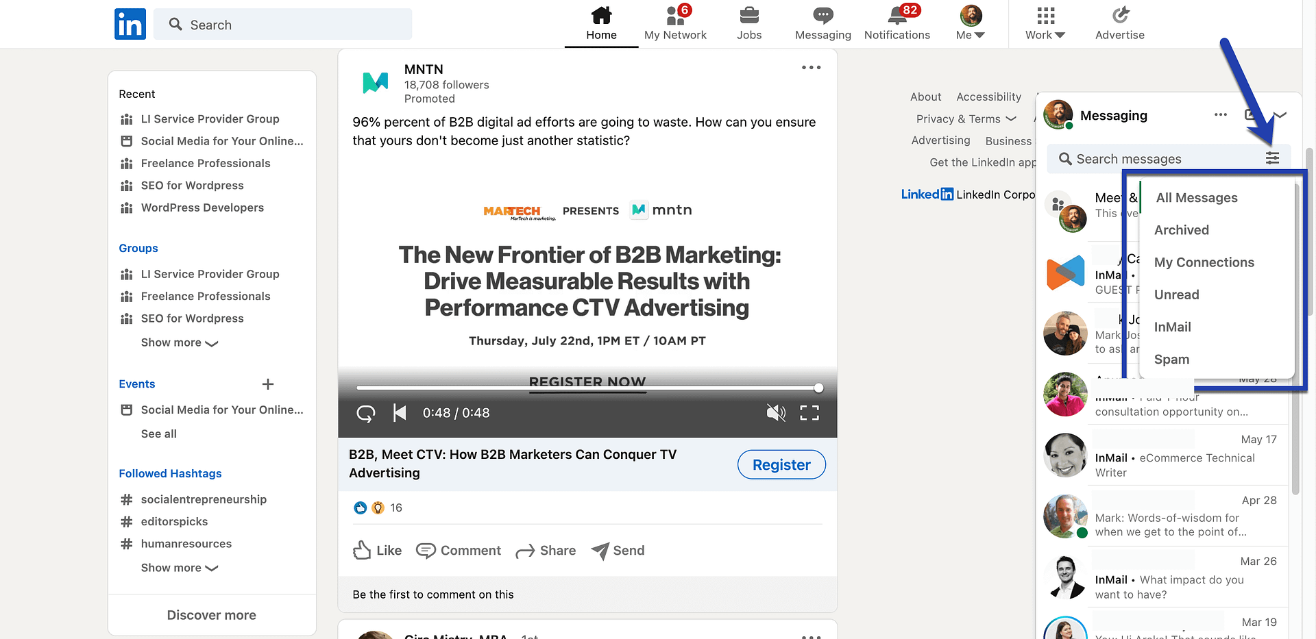 How to use LinkedIn Messages to Grow Your Business in 2024