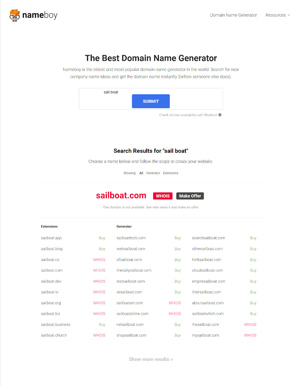 15 Best Domain Name Generators (Tested by Hand)