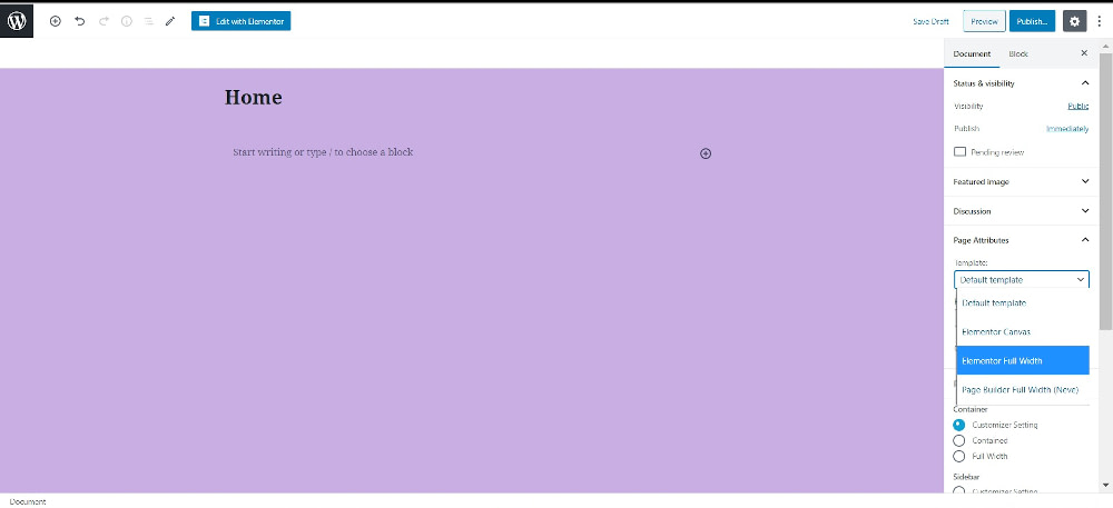 How To Create A One Page Website On WordPress 2023 