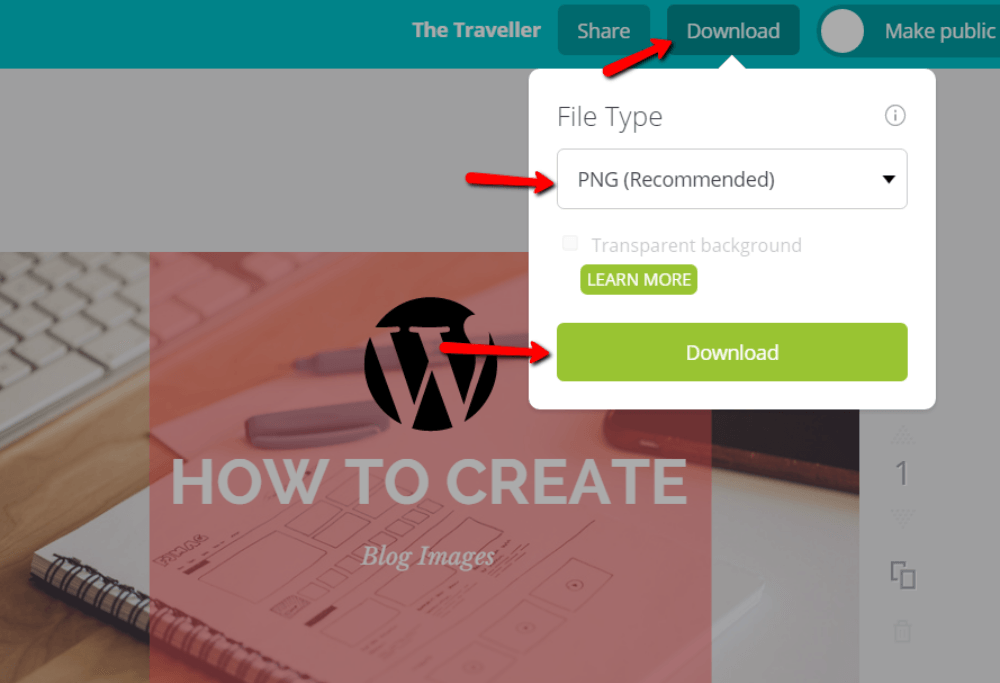 How to Create Blog Images for WordPress With Canva (100% Free)