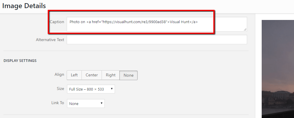 How to Add Image Credits in WordPress When Using Stock Photos