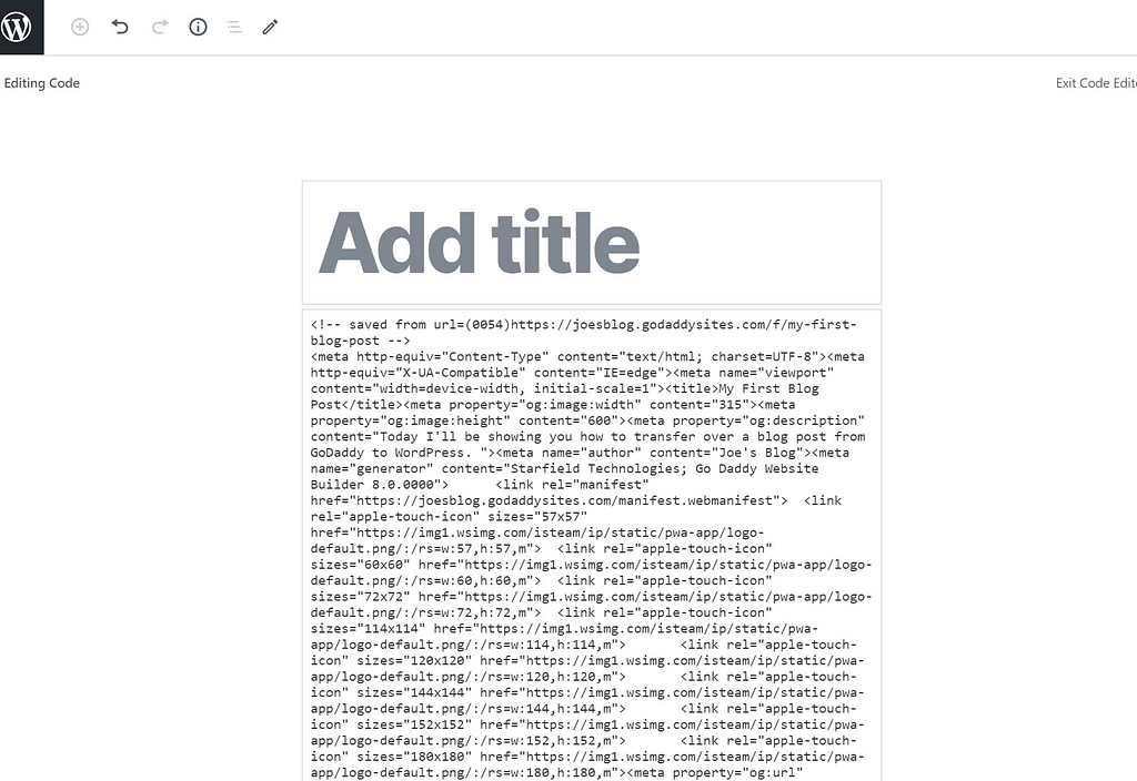 How to Move GoDaddy Website Builder to WordPress (2022 Guide)