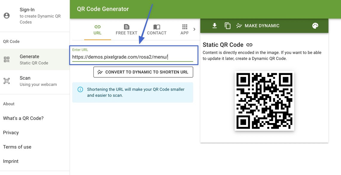 Restaurant QR Code Menu: How to Set It Up on WordPress