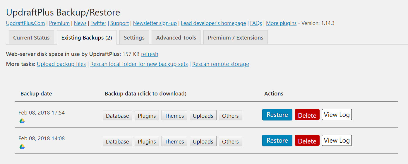 How to Backup a WordPress Site for Free: Step by Step, With UpdraftPlus