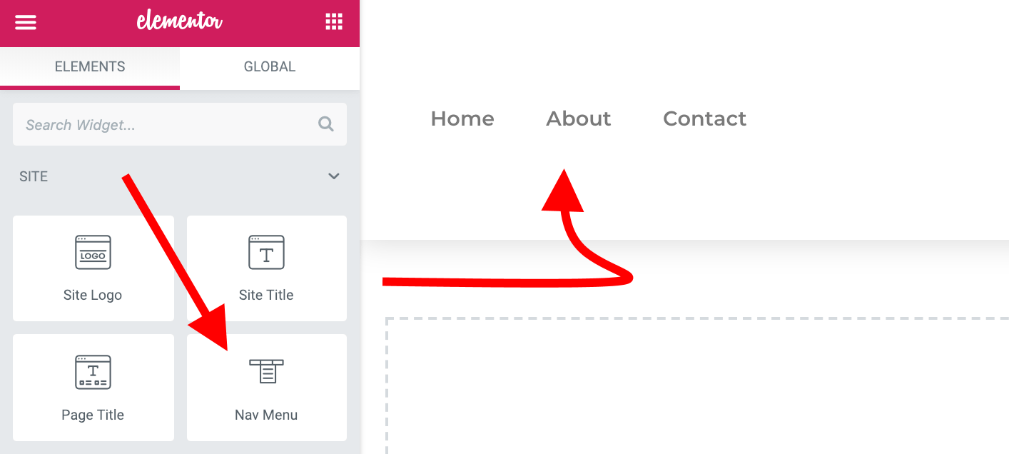 How to Create Custom Headers & Footers With Elementor