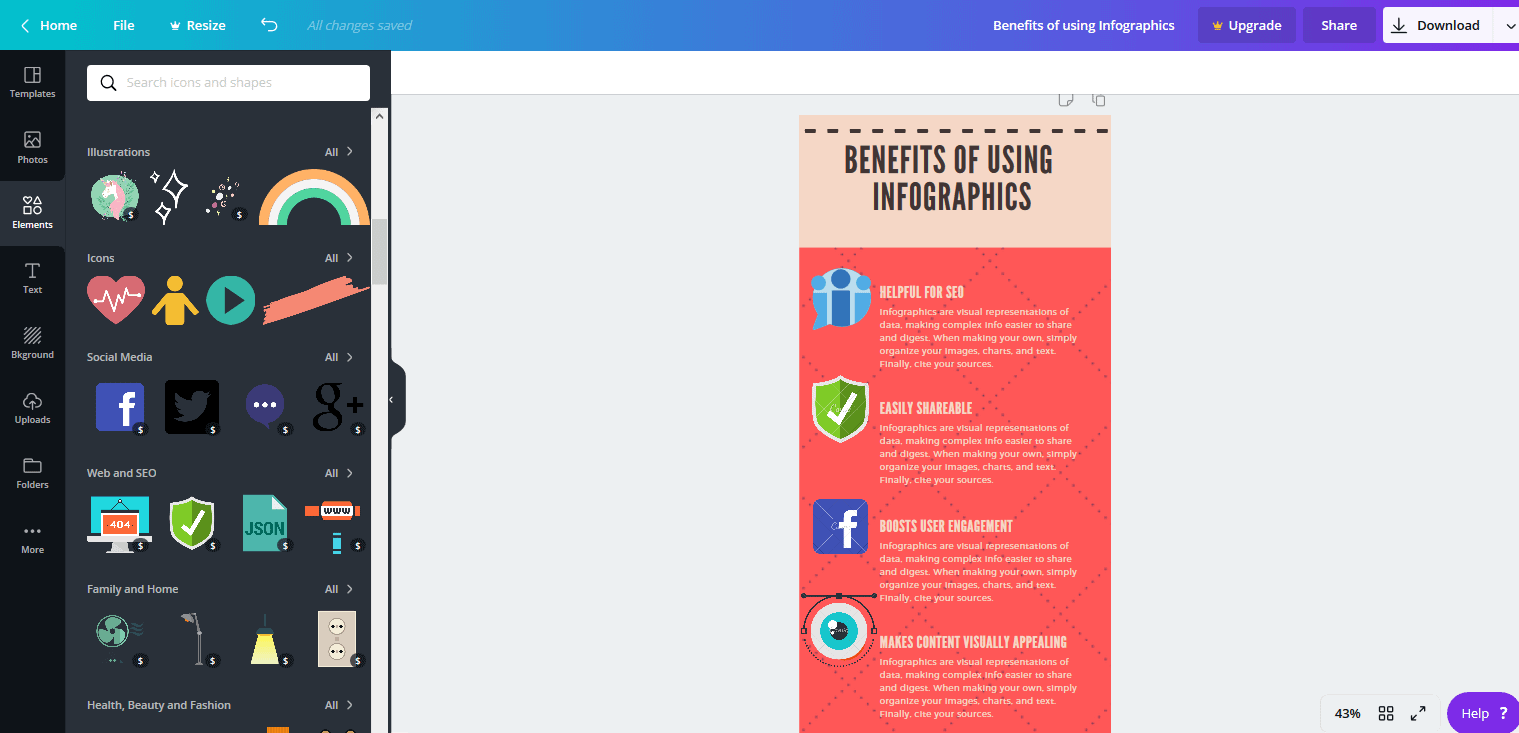How to Create an Infographic With Canva: No Design Skills Needed