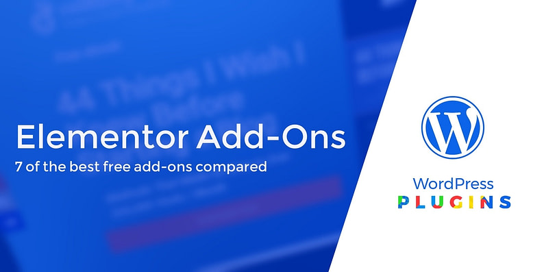 6 Best Free Elementor Add-Ons for WordPress Compared