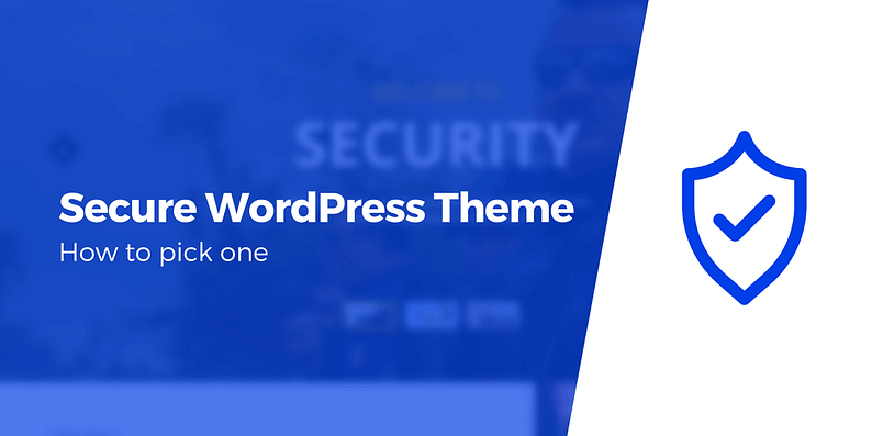 How to Make Sure You Pick a Secure WordPress Theme
