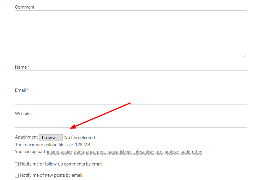 How to Let Users Upload Comment Images in WordPress (& Attachments Too)