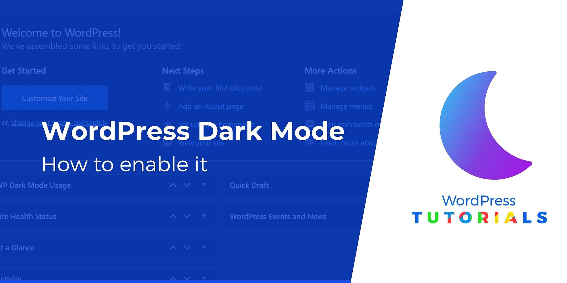 WordPress Dark Mode: How to Enable It on Your Site (Beginner's Guide)